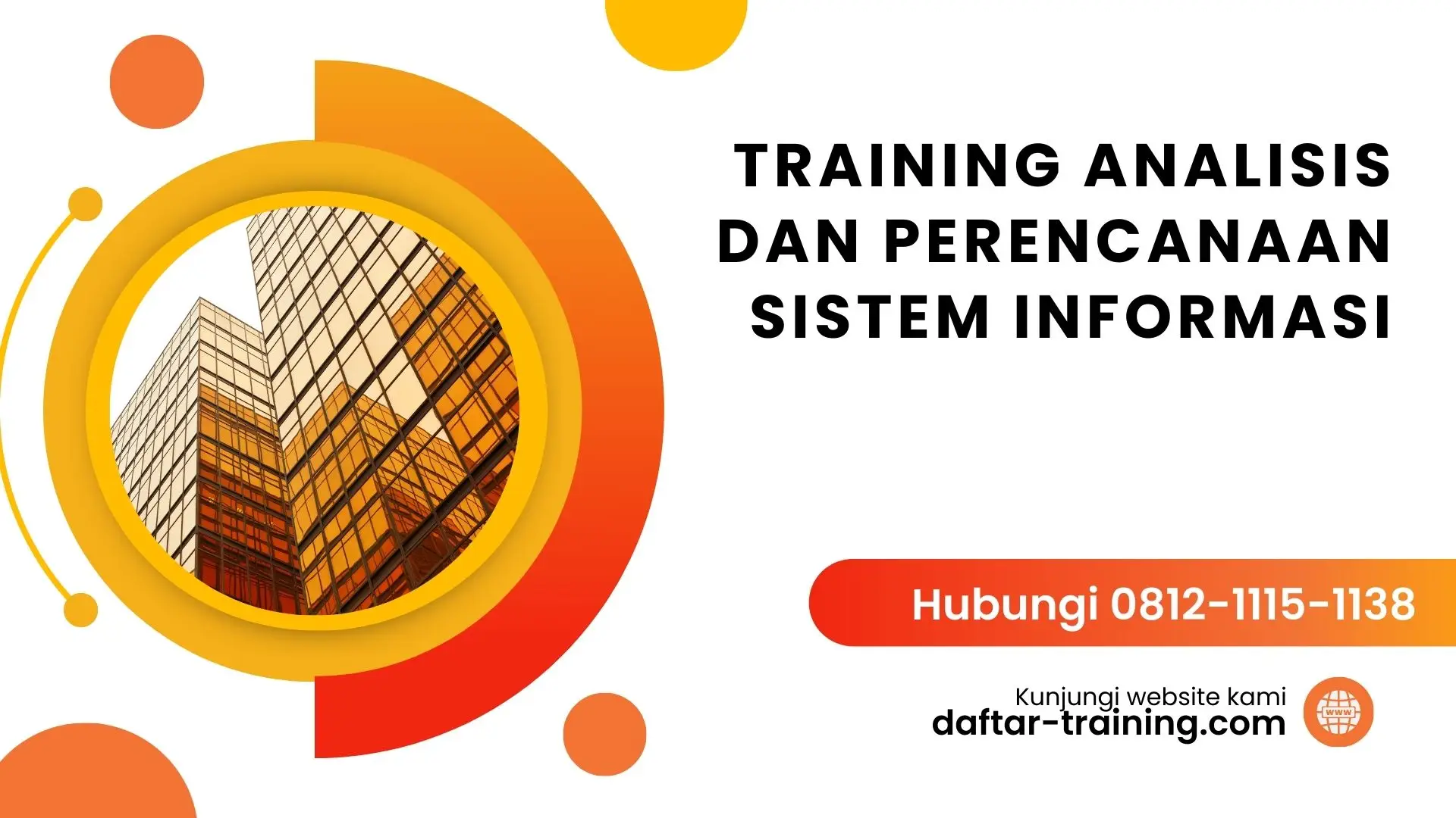 TRAINING ANALISIS DAN PERENCANAAN SISTEM INFORMASI - Daftar Training