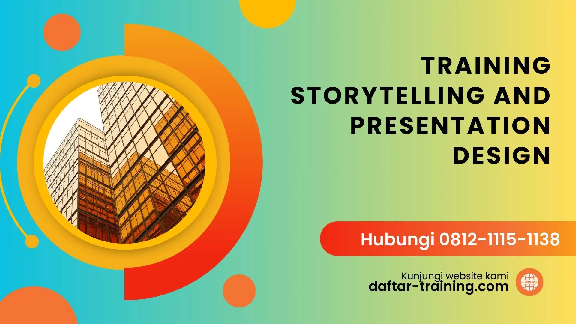 TRAINING STORYTELLING AND PRESENTATION DESIGN - Daftar Training